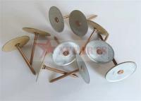 China Insulation Accessories Beveled Cupped Head Weld Pins For Duct Liner for sale