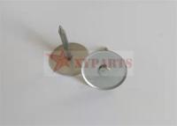 China Stainless Steel Round Base Cup Head Weld Pins For HVAC System for sale