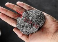 China Ss316 Welded Chain Mail Scrubber Kitchen Tools Cleaner for sale