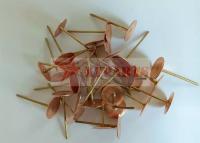 China Corrosion Resistance Umbralla Base Copper CD Weld Pins For Fix Cement Roofing for sale