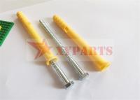 China Concrete Wall Plastic Insulation Plug Anchor With Hexagon Tapping Screw for sale