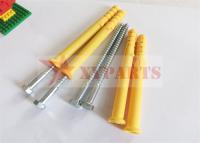 China Concrete Wall Plastic Insulation Plug Anchor With Hexagon Tapping Screw for sale