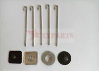 China UV Resistant Aluminum J Hook Solar Panel Bird Deterrent Clips For Roofing for sale