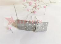 China HVAC Air Conditioning 25mm Perforated Base Thermal Aluminum Insulation Hangers for sale
