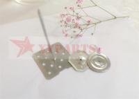 China HVAC Air Conditioning 25mm Perforated Base Thermal Aluminum Insulation Hangers for sale