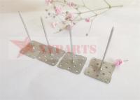 China HVAC Air Conditioning 25mm Perforated Base Thermal Aluminum Insulation Hangers for sale