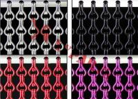 China Various Color Aluminum Chain Curtain For Partition Screen for sale