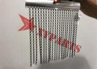 China 2000mmx2100mm Aluminum Chain Screen With Hanger For Hotel Hall Divider for sale