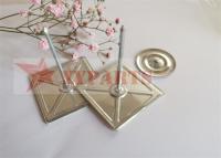 China 203mm Self Stick Base Galvanized Steel Heat Preservation Anchors for sale