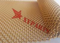 China 1mmx8mm Aperture Aluminum Chain Link Curtain For Hotel Hall Decoraton for sale