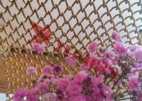 China 1mmx8mm Aperture Aluminum Chain Link Curtain For Hotel Hall Decoraton for sale