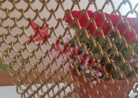 China Flexible Metal Mesh Curtain With Customized Color For Office Building Decoration for sale