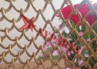 China Colorful Metal Chain Curtain For Office Building Interior Decoration for sale