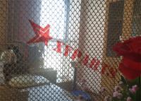 China Colorful Metal Chain Curtain For Office Building Interior Decoration for sale