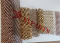 China Architectural Aluminum Metal Coil Drapery Mesh For Shopping Malls for sale