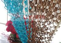 China Decorative Aluminum Chain Fly Screen , Hanging Jack Chain Mail For Door Curtain for sale