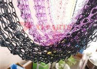 China Metallic Sequin Tinsel Window Blinds Decorative Aluminum Chain Link Curtain for sale