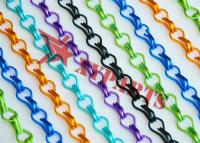 China Various Color Aluminum Chain Fly Screen For Hotel Divider for sale