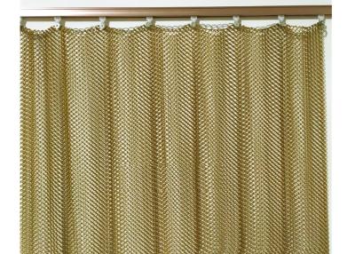 China Flexible Metal Mesh Curtain With Customized Color For Office Building Decoration for sale