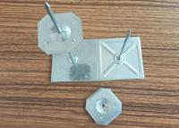 China 50x50mm Galvainzed Based Rock Wool Insulation Pin With Self Locking Washer for sale