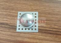 China 50X50mm Galvanized Perforated Base Insulation Hanger Pin With Self-Locking Washer for sale