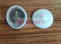 China White Black Color 3 Slots PE Dome Caps Washer For Fixing Insulation Pin for sale
