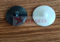China White Black Color 3 Slots PE Dome Caps Washer For Fixing Insulation Pin for sale