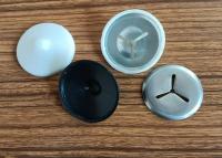 China 40mm Diameter White Black Plastic Cover Dome Caps Washer With 3 Slots Washer for sale