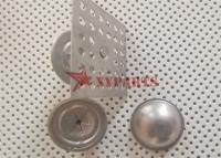 China 40x40mm Perforated Base Insulation Pins With Locking Washers For HVAC System for sale