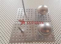 China 12 Ga Galvanized Steel Perforated Insulation Hangers With Speed Clips For Air System for sale