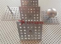 China 12 Ga Galvanized Steel Perforated Insulation Hangers With Speed Clips For Air System for sale