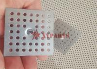 China 12 Ga Galvanized Steel Perforated Insulation Hangers With Speed Clips For Air System for sale