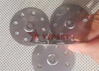 China 70mm Stainless Steel Disc Washers With Perforated Round Hole For Insulation Boards for sale