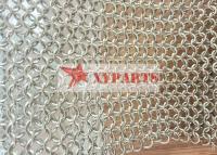 China Carbon Steel Round Ring Mesh For Shopping Mall Decoration for sale