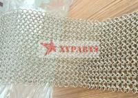 China Carbon Steel Round Ring Mesh For Shopping Mall Decoration for sale
