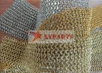 China 316 Stainless Steel Chainmail metal Ring Mesh For Space Partition for sale