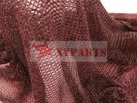 China Chain Braided Metal Ring Mesh For Ceiling Treatments for sale
