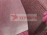 China Chain Braided Metal Ring Mesh For Ceiling Treatments for sale