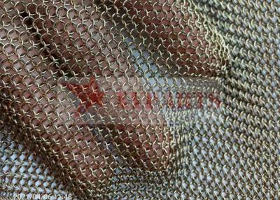 China 304 Stainless Steel 0.53mm Welded Metal Ring Mesh For Protection for sale