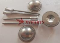 China Copper Plated Capacitor Discharge Insulation Weld Bimetallic Pins For Fixing Ship Board for sale