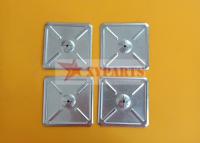 China 64mmx64mm Stainless Steel Square Self Locking Washer For Fixing Insulation Pin for sale