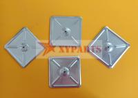 China 64mmx64mm Stainless Steel Square Self Locking Washer For Fixing Insulation Pin for sale