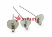 China 12 Gauge 316 Stainless Steel Insulation Lacing Anchors For Removable Blanket for sale