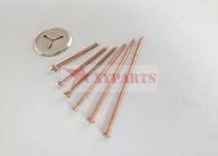 China Flange Base 316 Stainless Steel CD Spot Weld Insulation Stud Pins For HVAC System for sale