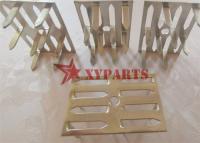 China Galvanized Steel 2'' x 1 1/2'' Perofated Impaling Clips For Rock Wool Installtion for sale