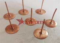China 1.5 Mm *20 Mm Length 3/4'' Copper Disc Rivets For Fixing Cement Roofing for sale