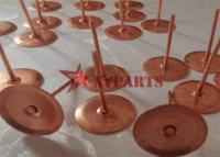 China 1.5 Mm *20 Mm Length 3/4'' Copper Disc Rivets For Fixing Cement Roofing for sale