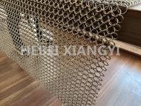 China Different Ring Diameter Chainmail Curtain Decorative Screen for sale