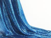 China 3mm Flake 150cm Length Metal Sequin Fabric Light Weight for sale