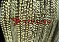 China 8mm Diameter Stainless Steel Ball Chain As Curtain Screen For Office Decoration for sale